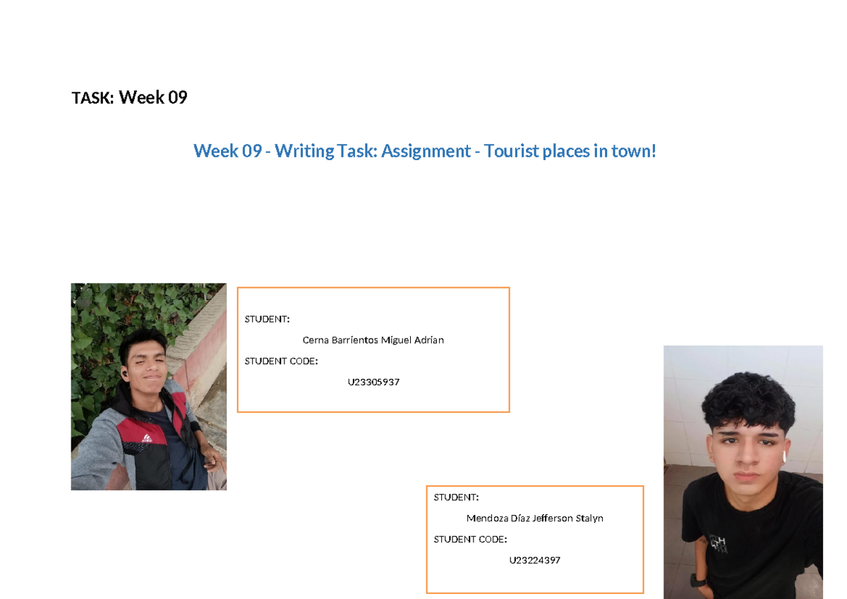TASK09 Cerna Miguel Mendoza Díaz - ingles, tarea - TASK: Week 09 Week 09 - Writing Task ...