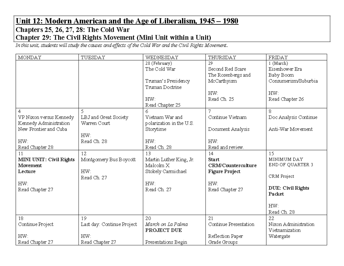 638271946829711190 Unit12Ch25-29Cold Warand Civil Rights Movement 2023 ...