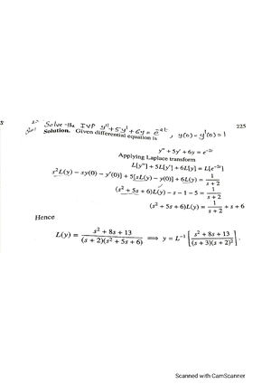 Integral transform - Usefull - Studocu