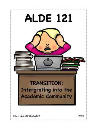 ALDE122 2. text types and reading strategies - ALDE122 - NWU - Studocu