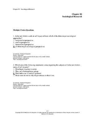 SOCS 101 Chapter 6 Test Bank - 6- Copyright © 2018 McGraw-Hill ...