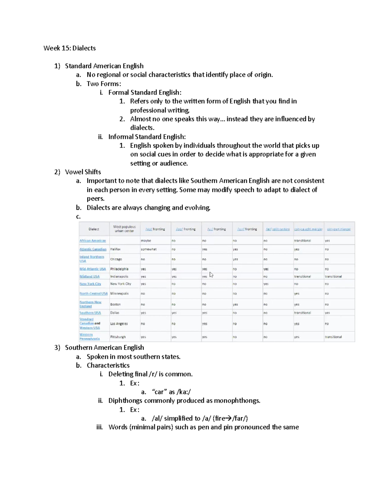 Week 15 - Lecture notes from Week 15 in this course. - Week 15 ...