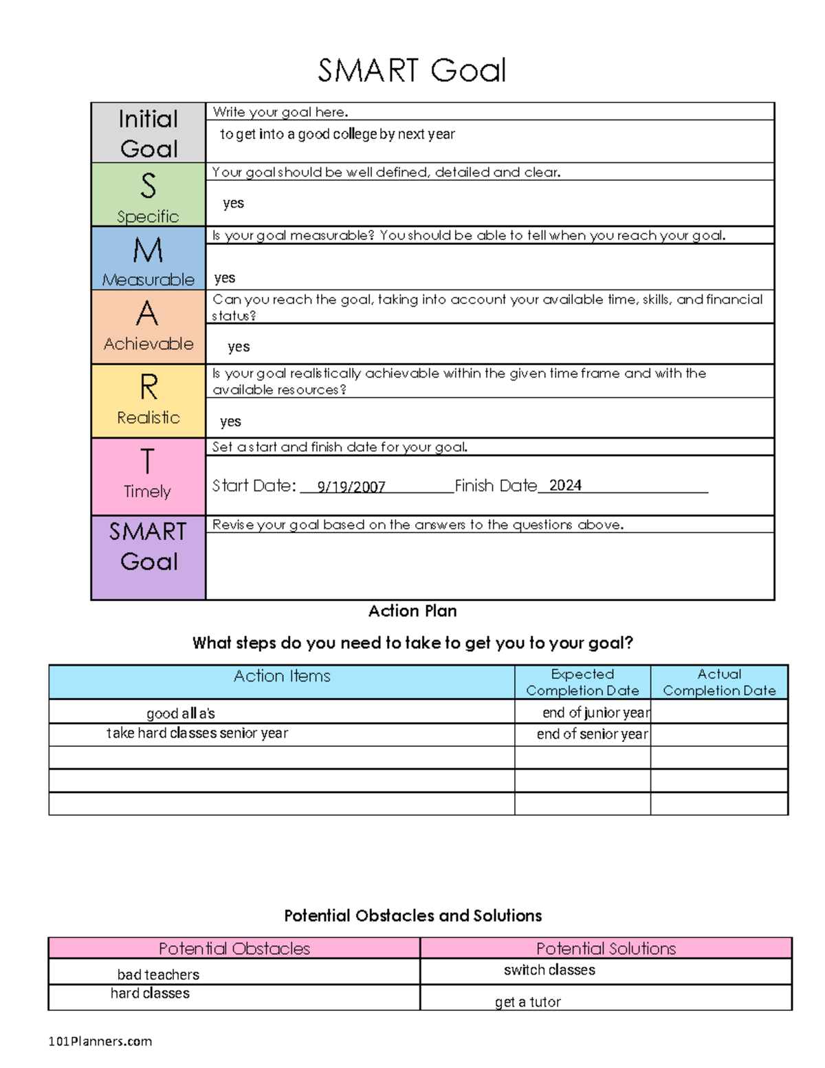 Kami Export - Kaylin Smith - Smart-Goals-Worksheet-color-with-action ...