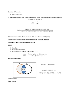 Important types of Numerical in Probability and Distributions - Important types of Numerical in ...
