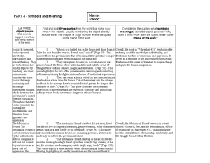 Section 3F451 - 451 - What does Beatty’s speech about Clarisse reveal ...