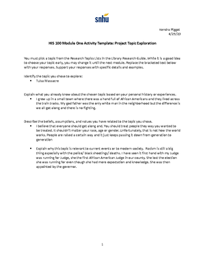 Cj 340 -Module Six Assignment - Module Six Assignment Southern New ...