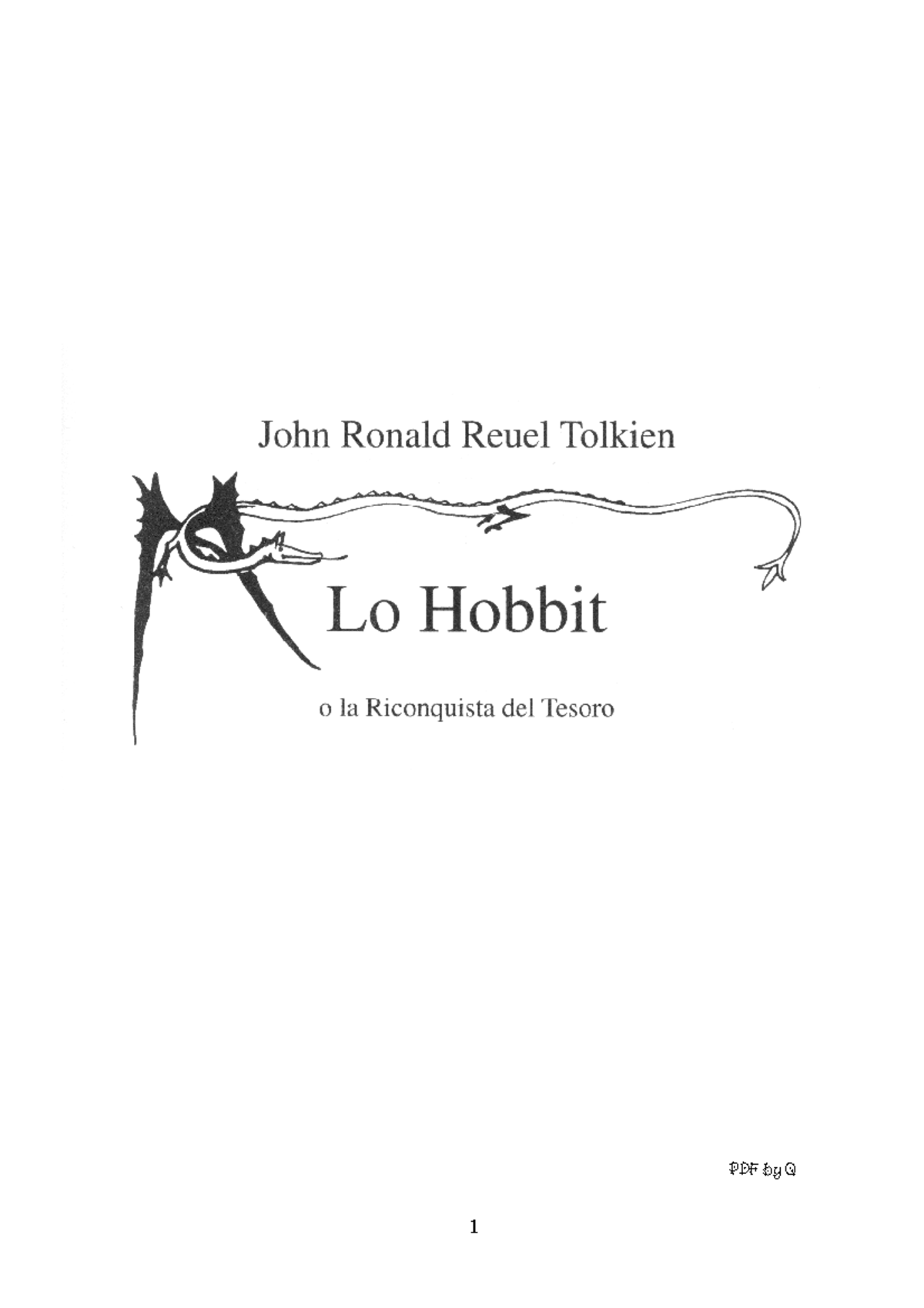 Jrr Tolkien Lo Hobbit - PDF by Q lussuosa hobbit-casa che si potesse ...