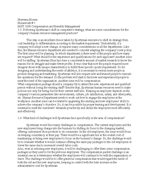 [Solved] In cell G2 enter a formula using the AND function that includes - Compensation and ...