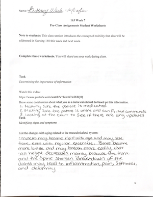 163 Week 2 pre-class assignment - 163 Week 2 Pre-Class Student ...