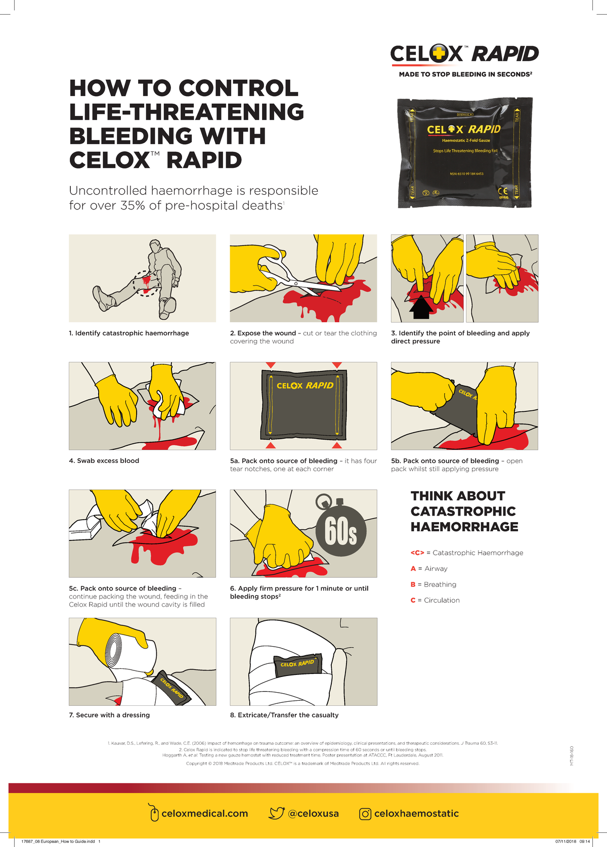Instrukcja użycia Celox Rapid - celoxmedical @celoxusa celoxhaemostatic ...