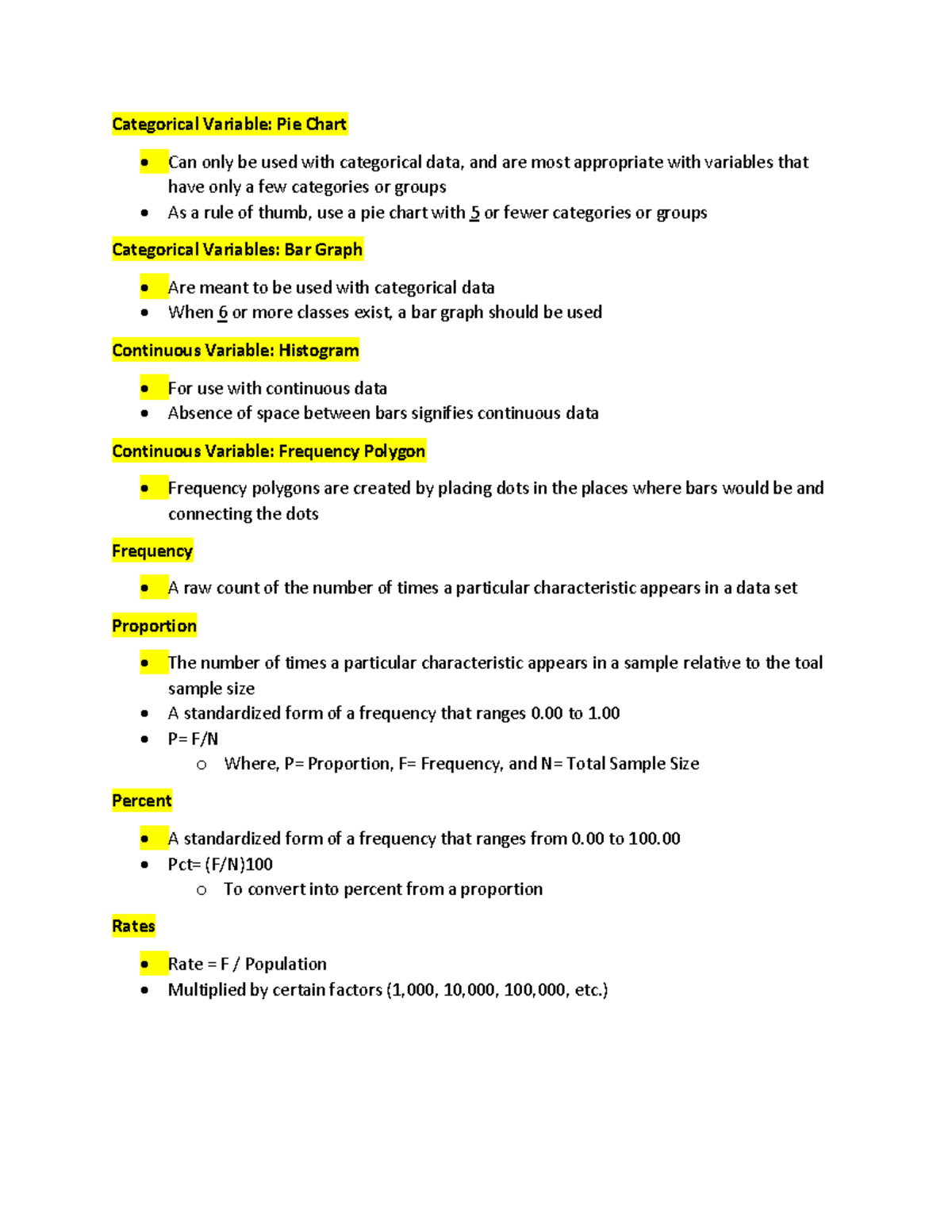 Organizing Displaying And Presenting Data Powerpoint Categorical Variable Pie Chart Can