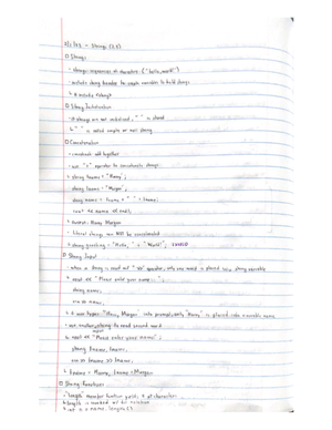 Computer Science - CSCI 135 - Studocu