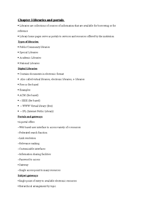 Semester Test 1 Navigating Information Literacy - Chapter 1 ...