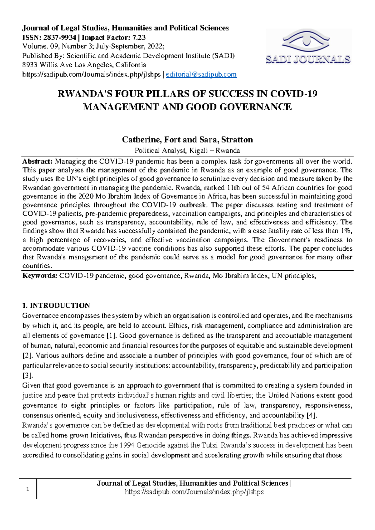 P+4 - qwetyiuojl - Journal of Legal Studies, Humanities and Political ...