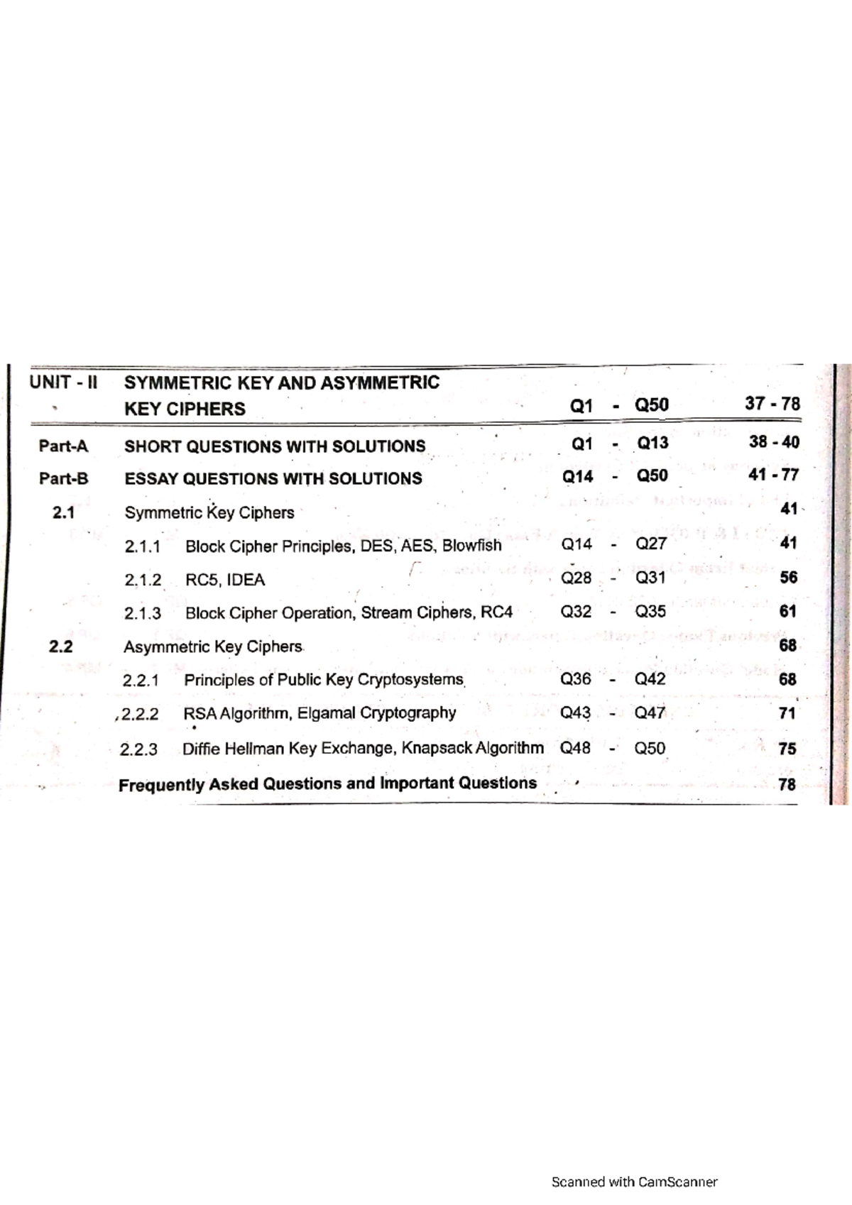 CNS UNIT-2(SP) - Computer science - Studocu