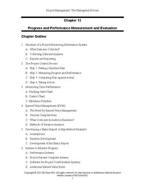Larson PM 8e CH09 IM - Chapter 9 Reducing Project Duration Chapter Outline Rationale for ...