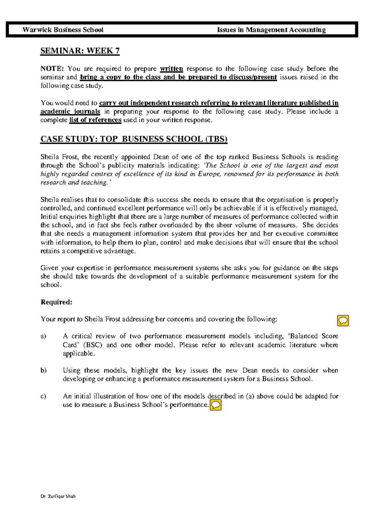 Seminar 5 Week7-BSC-Question - Warning: Popup annotation has a missing or invalid parent ...