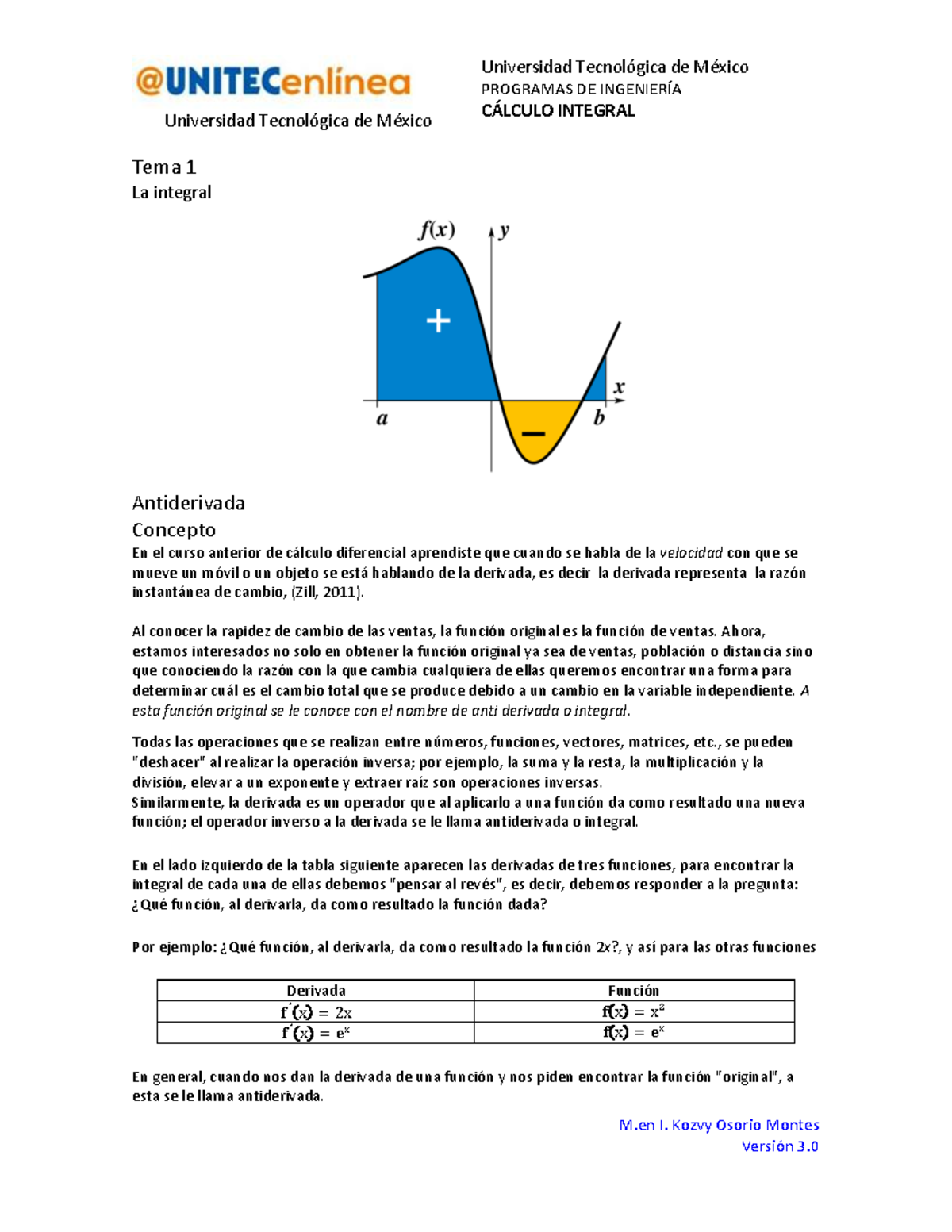 TEMA 1Proceso para solución de integrales compuestas 1.- - Studocu