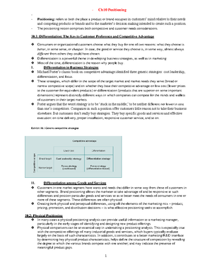 Marcomms notes - Marketing - Marcomms Module 1: Introduction to ...