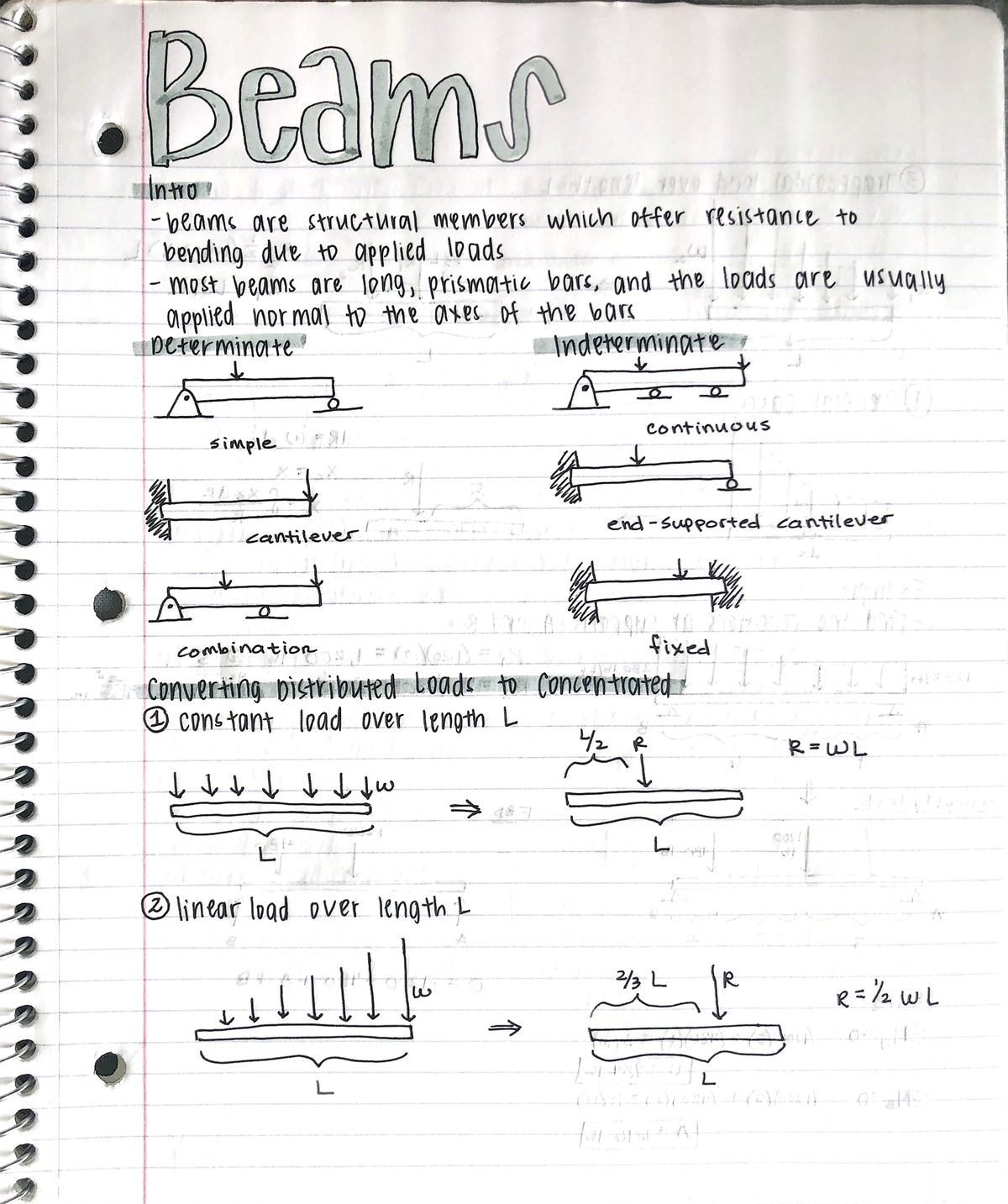 Beams notes - COE 2001 - Studocu