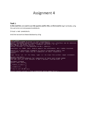 Assignment 5 - Introduction to Information Security - Assignment 5 Task ...