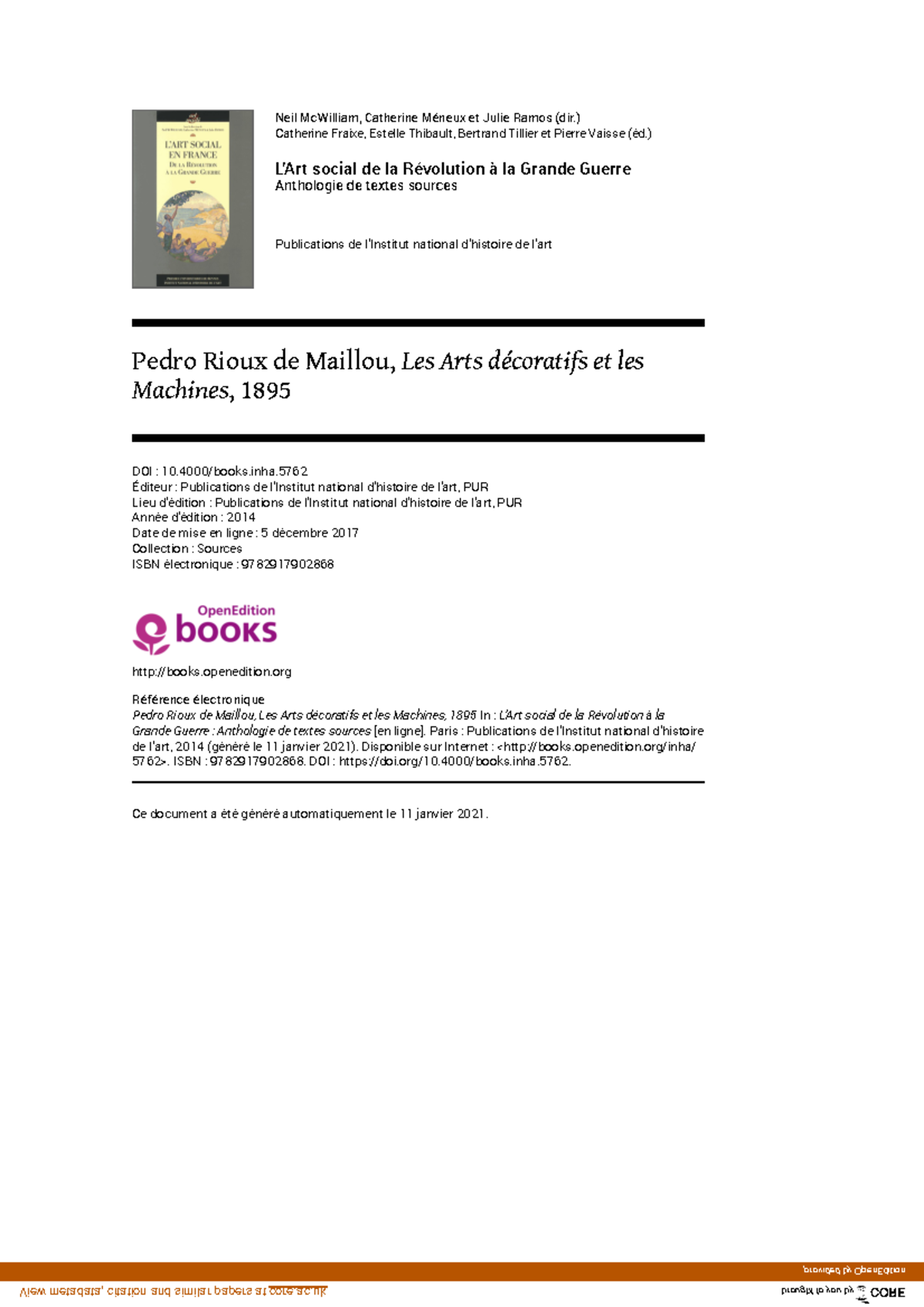 430359258 - Histoire des idées et de l’art - Neil McWilliam, Catherine ...