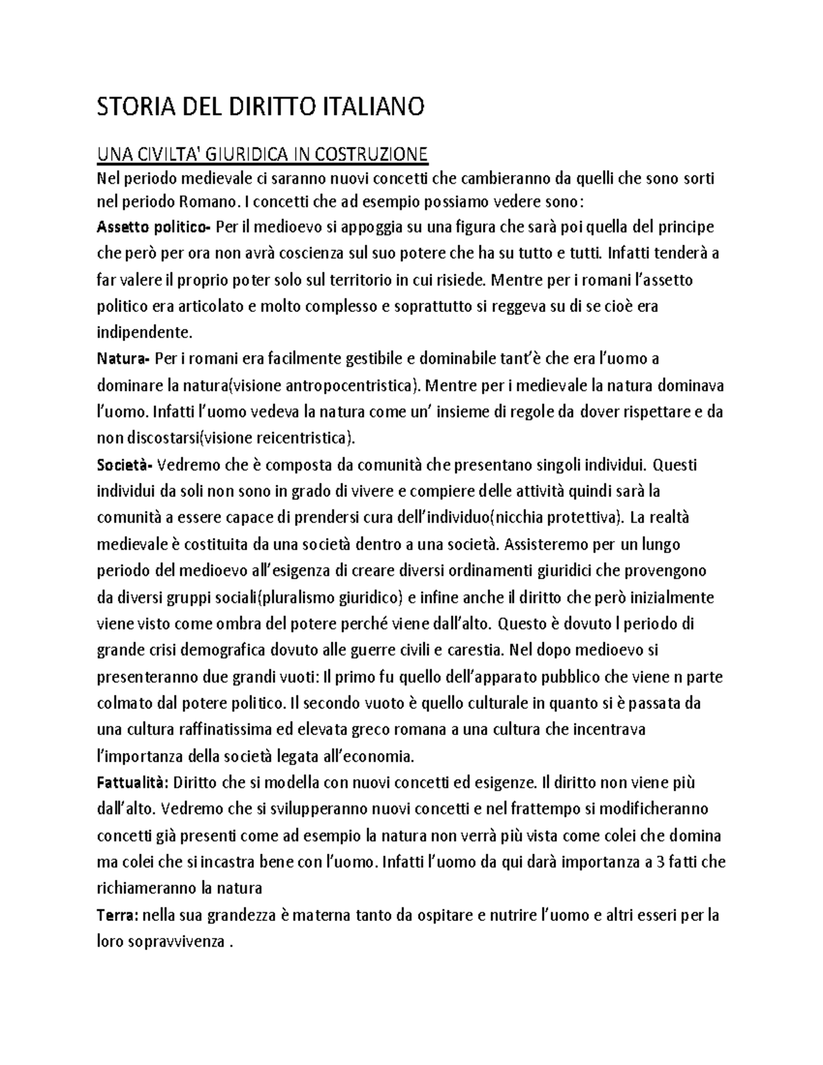 Riassunto l'europa del diritto di paolo grossi - Warning: TT: undefined function: 32 Warning: TT ...