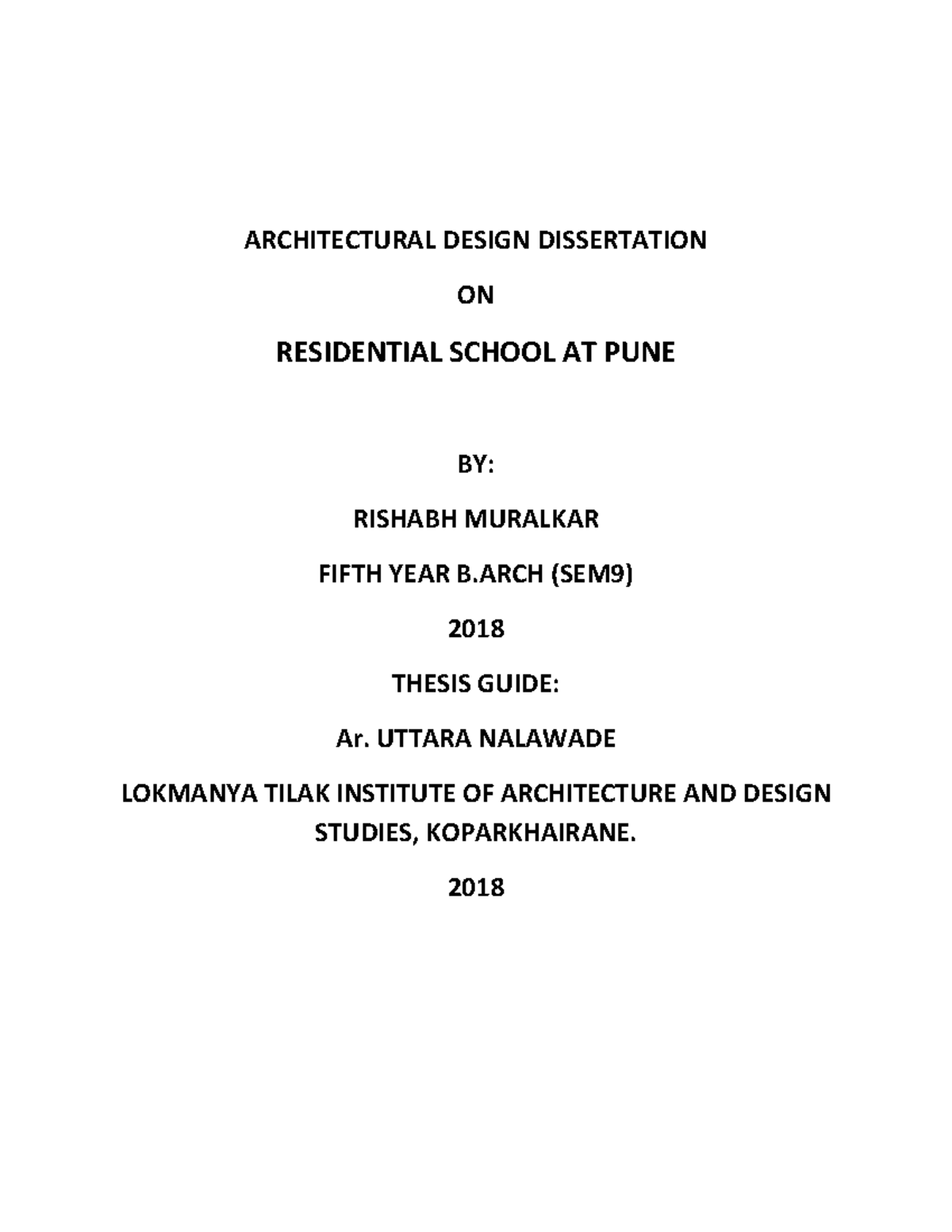 Energy Efficient Residential School - ARCHITECTURAL DESIGN DISSERTATION ON RESIDENTIAL SCHOOL AT ...