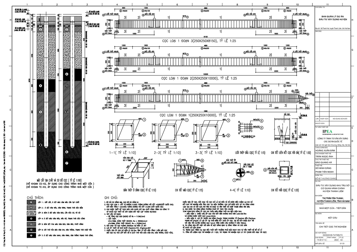 Chi tiết cọc 25 - Cọc - ³ HẠNG MỤC C«ng ty TNHH T¦ VÊN X¢Y DùNG C ̧C Dù ...