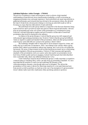 LWM group assessment - BEHAVIORAL LEADERSHIP Siyi Wu(20305109) Shengda ...