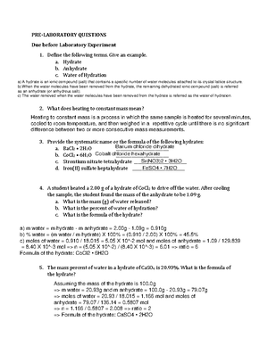 Lab 2 Separation of Components of Mixture - Lab 2: Separation of Components of Mixture ...