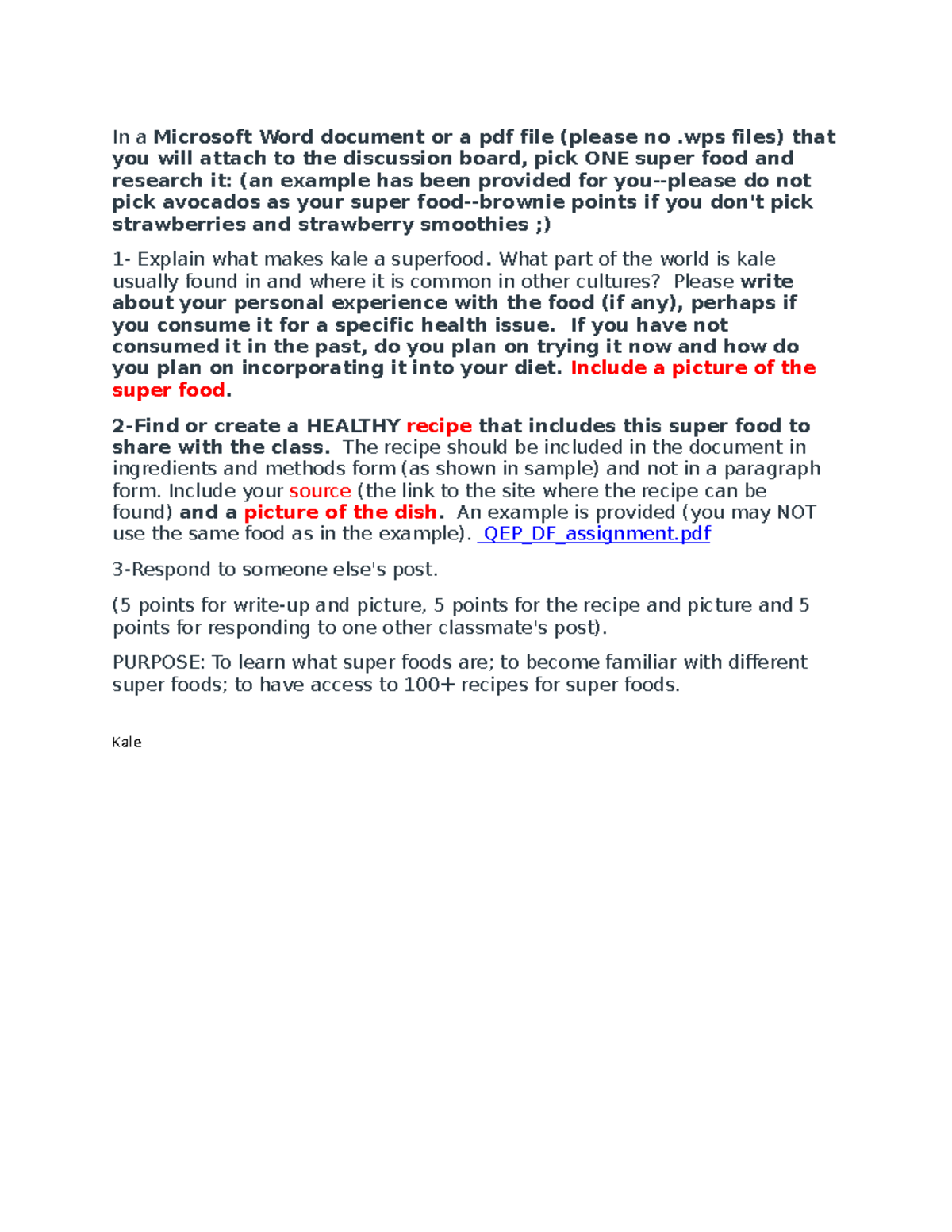 HUN 1201 Discussion Post#2 - In a Microsoft Word document or a pdf file ...