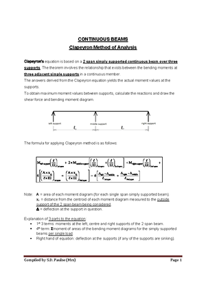 Combined stresses worked examples - STY200S - Worked examples on ...