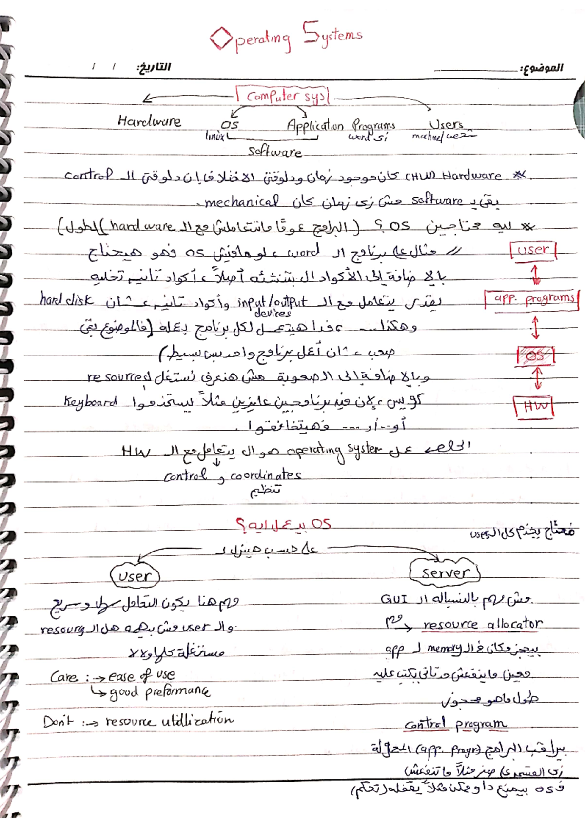 Lec1 OS - Operating Systems - Studocu