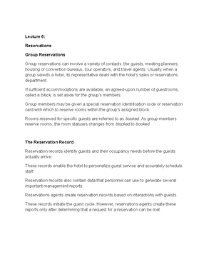 Guest Cycle - Guest Cycle Group Reservations Guest cycle refers to the ...