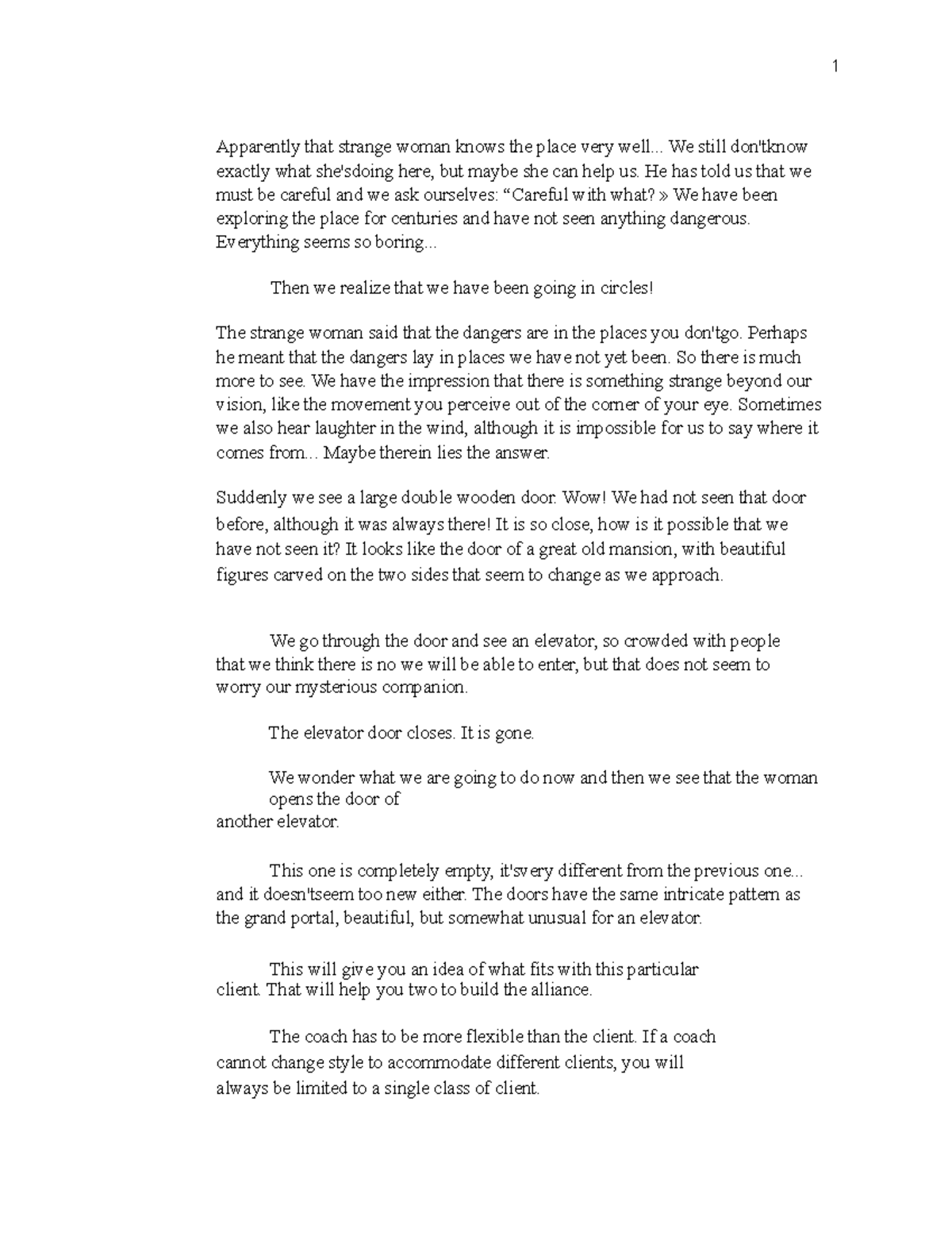 Note 21 - sales - Apparently that strange woman knows the place very ...