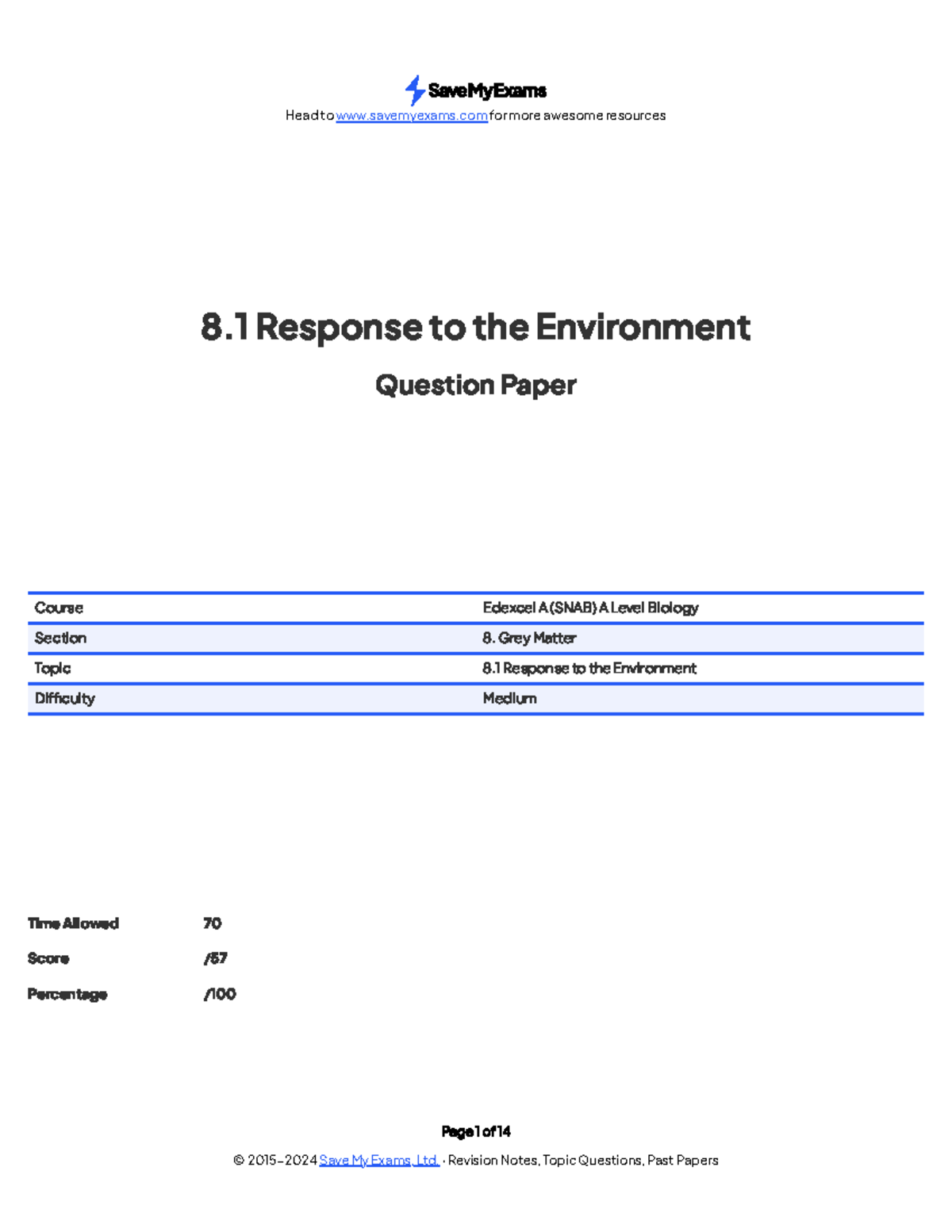 J Soqpg QXJlz V 9a Eh - Notes - Page 1 of 14 8 Response to the ...