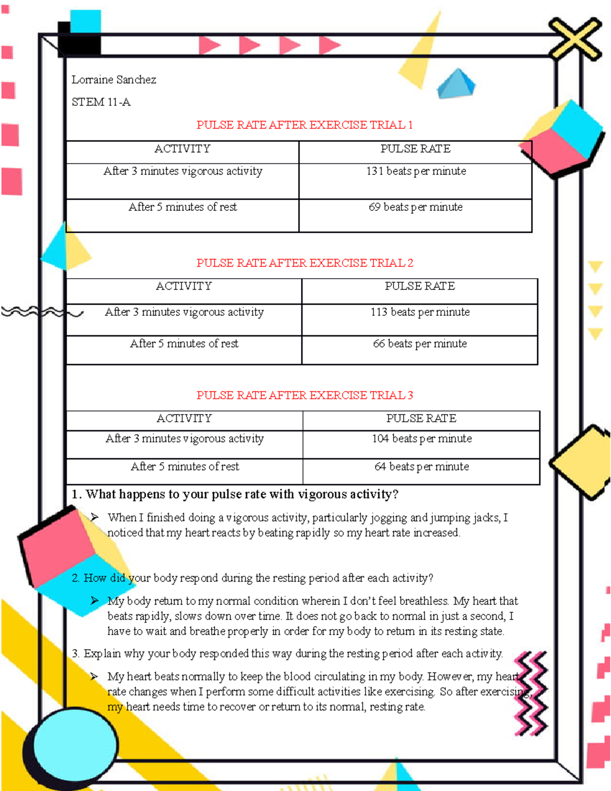 Gen Bio 2 Week 4 - Activity Sheet in General Biology for senior high ...