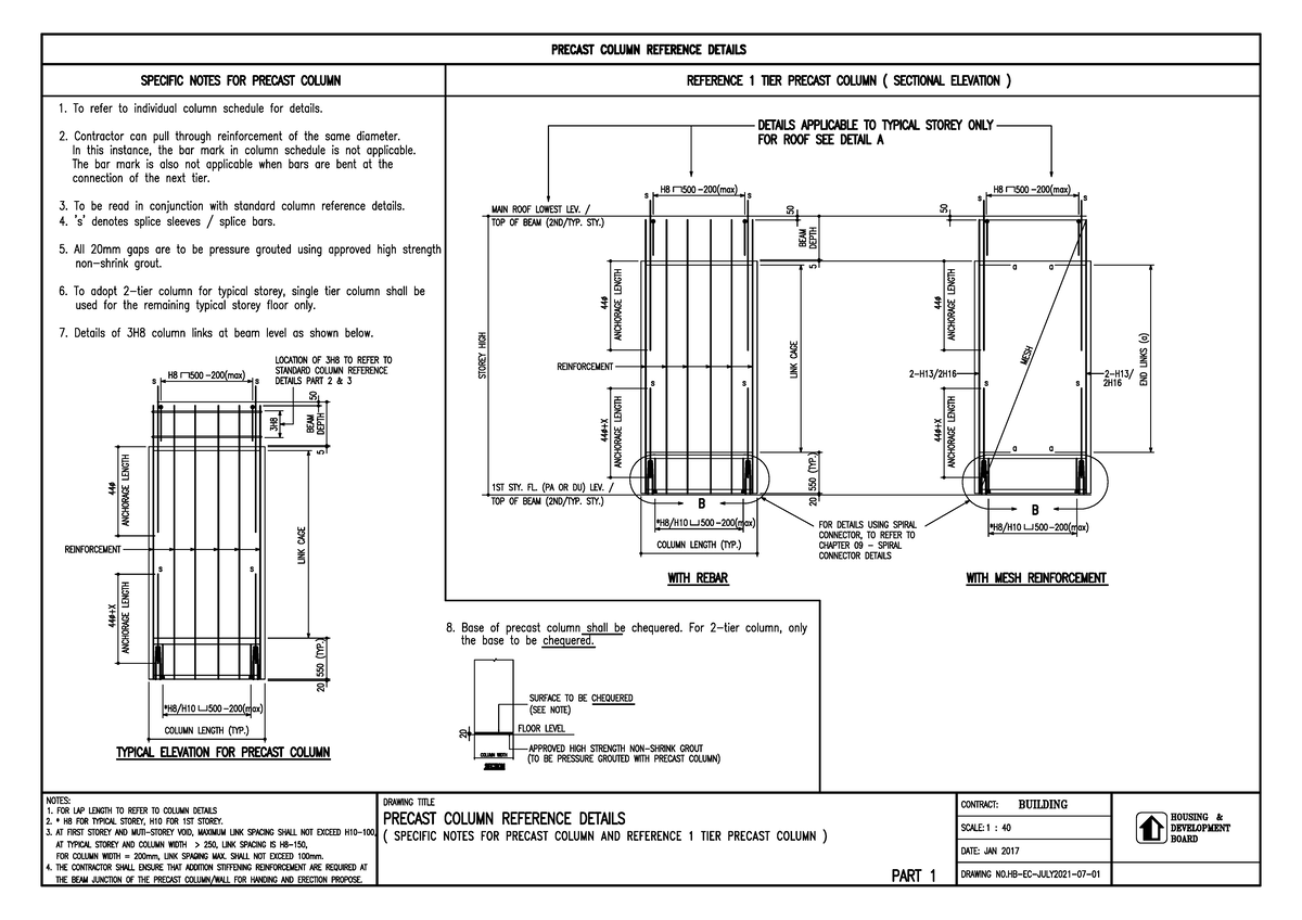 07- Precast Column - civil engineer - Studocu