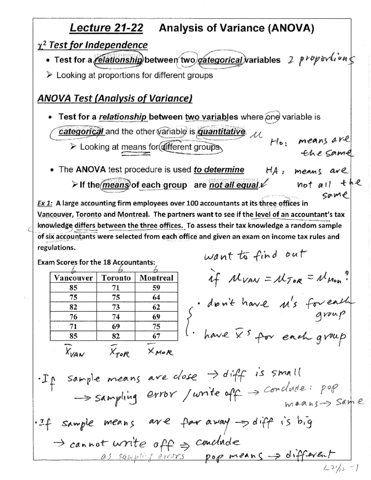 OPMT 1197 Practice Materials Notes - OPMT 1197 - BCIT - Studocu
