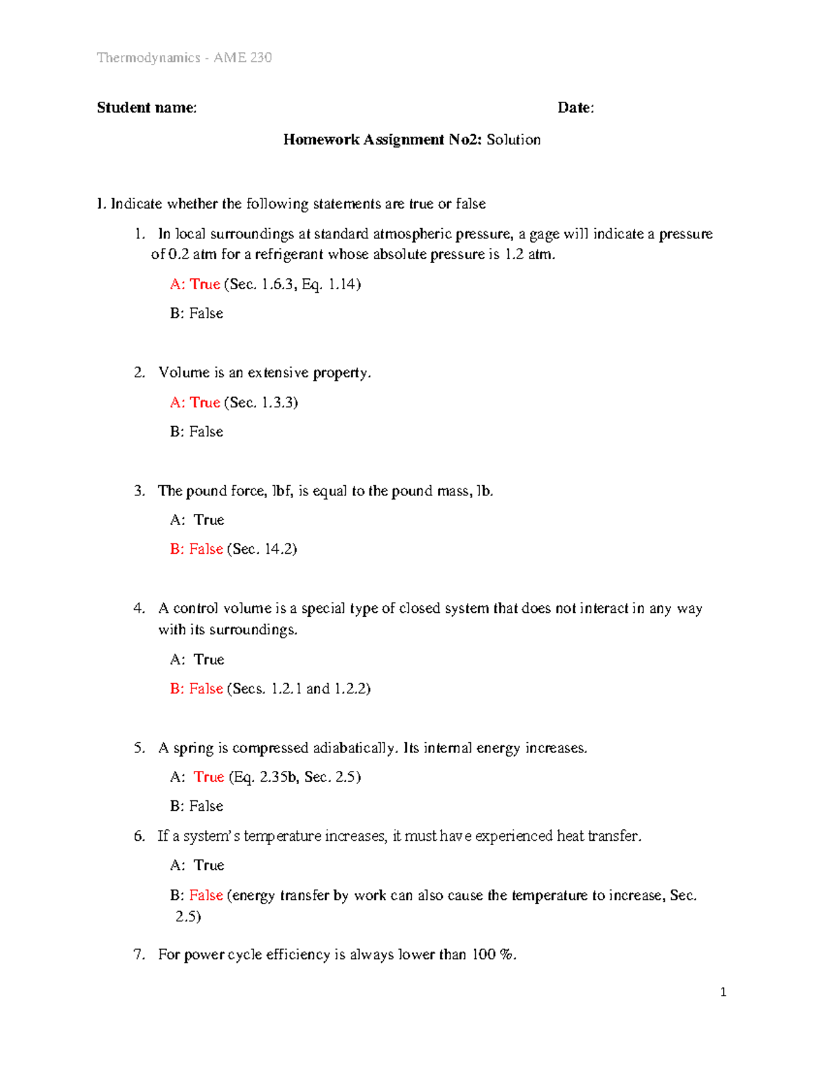 Homework-2-Solution - HW-2 Solution Guide - Student name: Date: Homework Assignment No2 ...