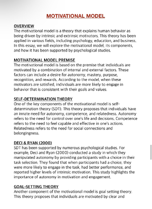 Notes: Atavistic Form Theory - 8675 - Studocu