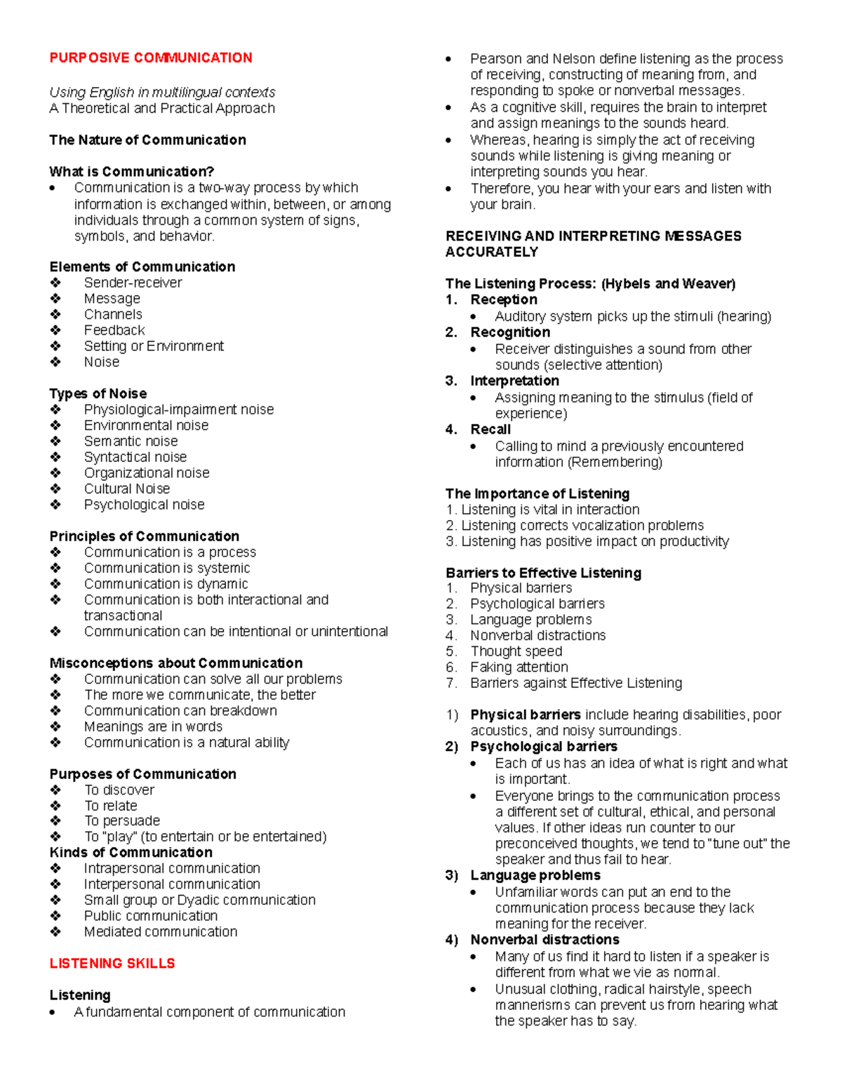 Pdfcoffee - fghfghfgh - PURPOSIVE COMMUNICATION Using English in multilingual contexts A ...