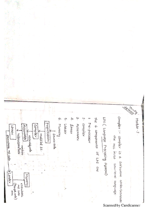 Module 5 - COMPILER NOTES - CS304 Compiler Design /B/S 1 MODULE 5 Run ...