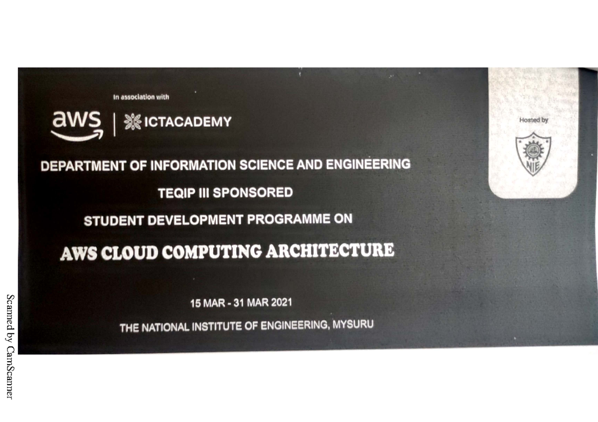 1 - Report file AMAZON AWS - Scanned by CamScanner Scanned by ...