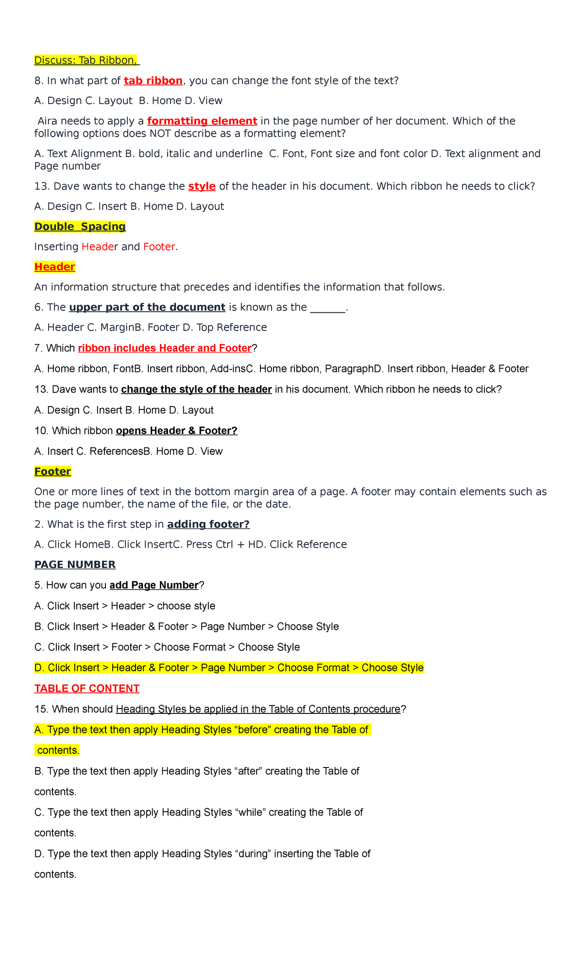 Lecture Notes Module 4 - Empowerment Technologies or E- Tech often ...