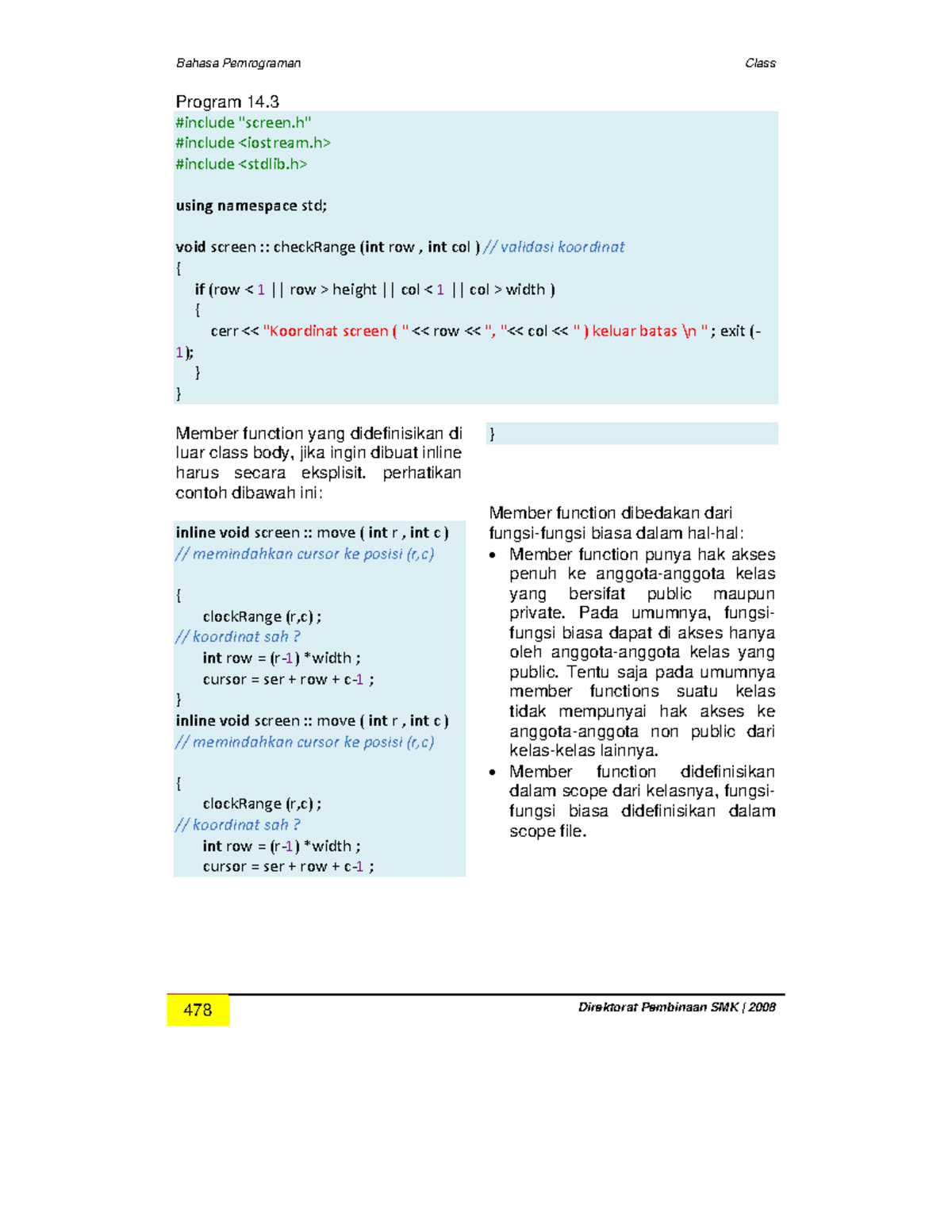 Dasar Bahasa Pemrograman-486-489 - Bahasa Pemrograman Class 478 ...