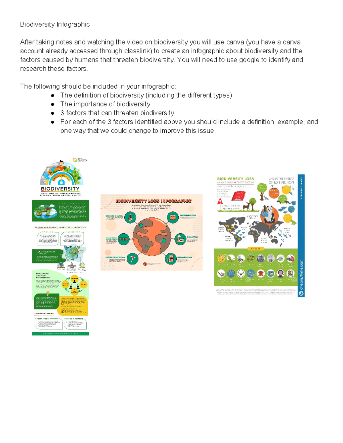 Andrae Dukes - Biodiversity Infographic - Biodiversity Infographic ...