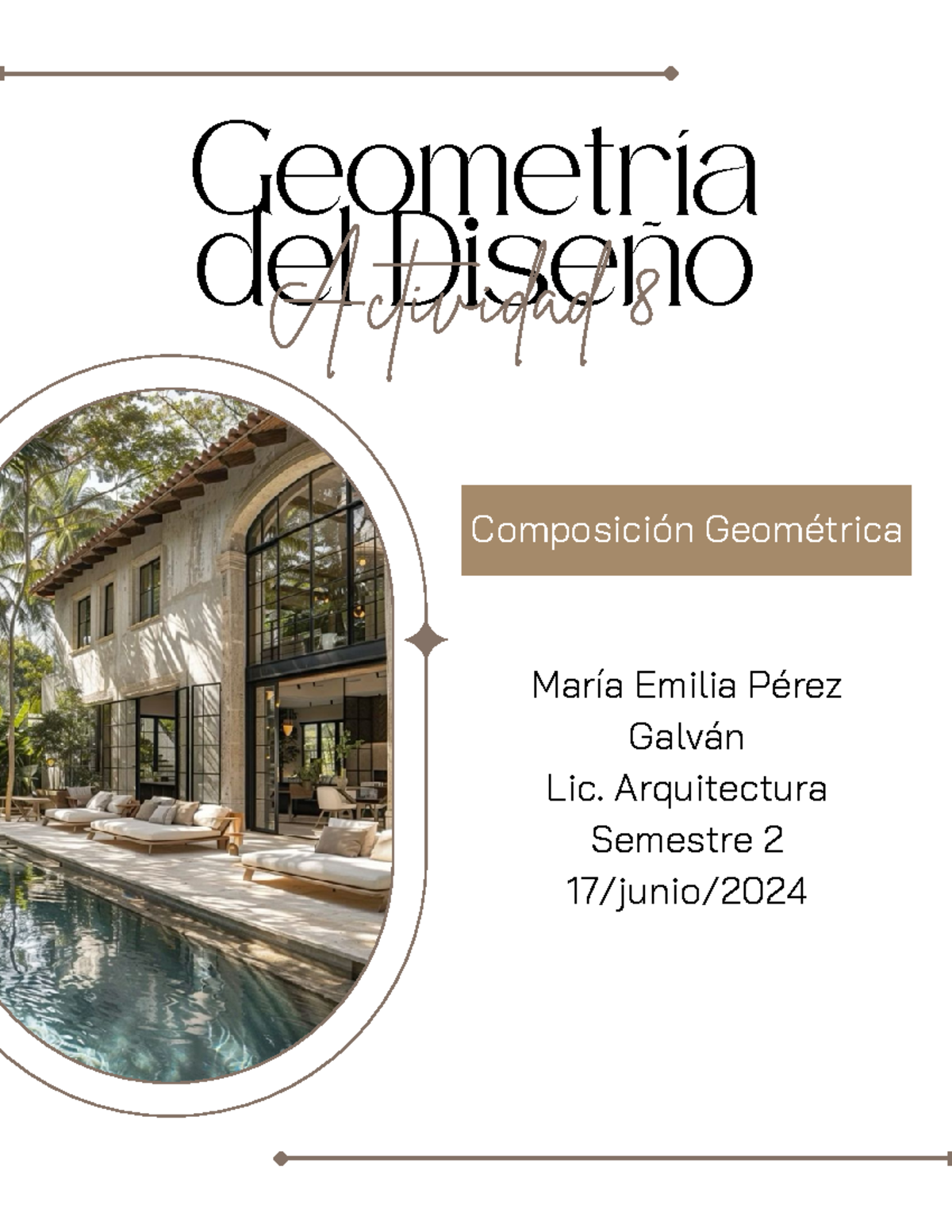 ' Act 8. Composición geométrica - Geometría del diseño - Composición ...