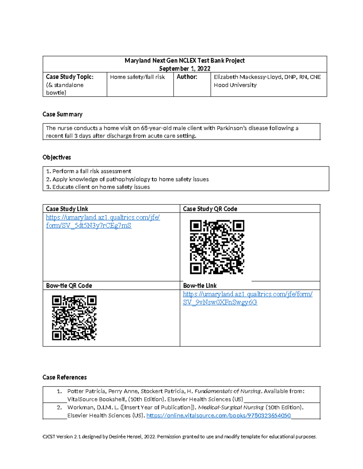 Home-safety-I - PDF of home assessment for safety - Maryland Next Gen ...